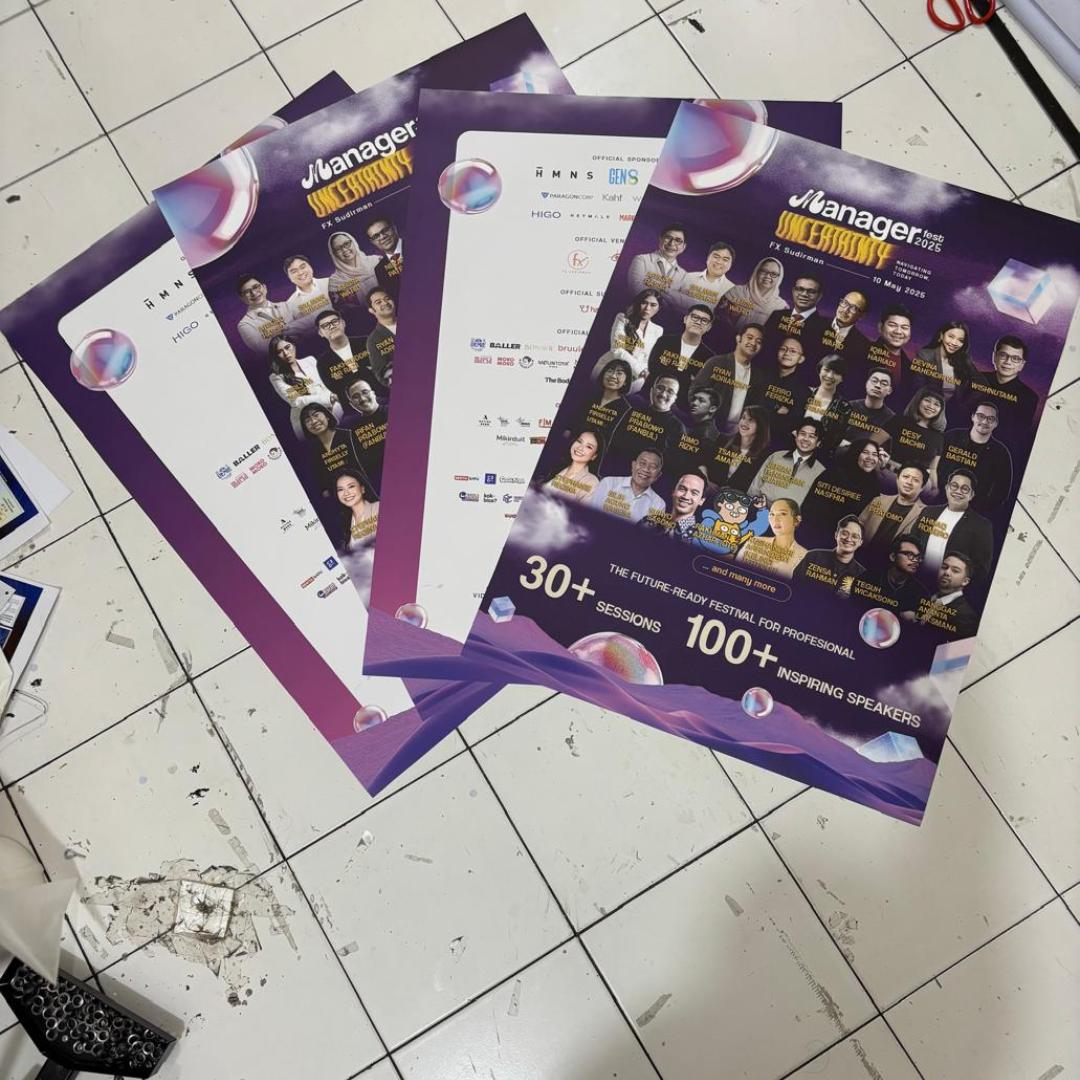 POSTER - Percetakan Digital