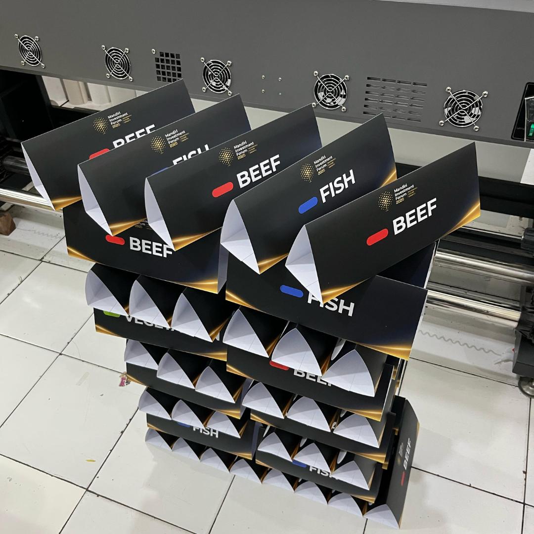 Tent Card - Percetakan Digital